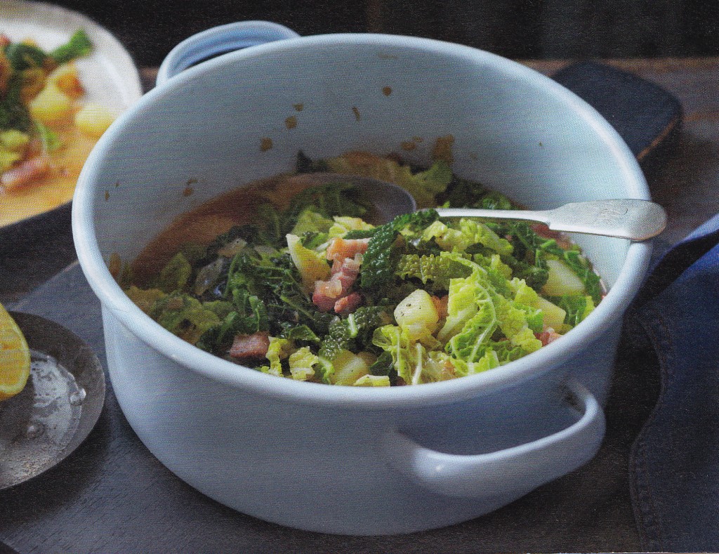 Seasonal local recipe No 173: Savoy cabbage with bacon and lemon